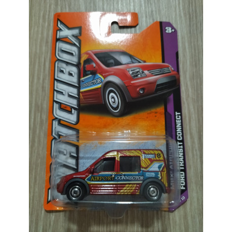 FORD TRANSIT CONNECT AIRPORT 1:64 MATCHBOX USA CARD - BCN STOCK CARS