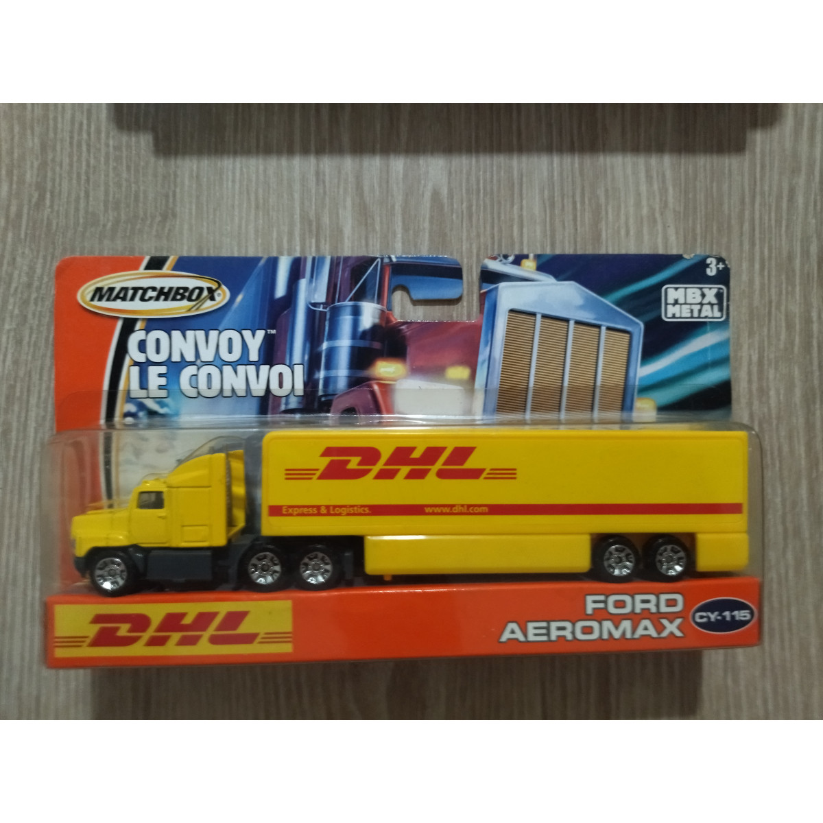 FORD AEROMAX DHL CONVOY CAMION/TRUCK 1:64 MATCHBOX - BCN STOCK CARS