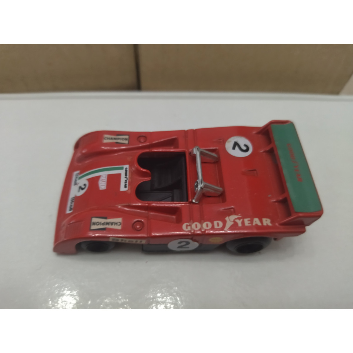 FERRARI 312P n2 SHELL/GOODYEAR apx 1:64 POLISTIL RJ33 NO BOX - BCN ...