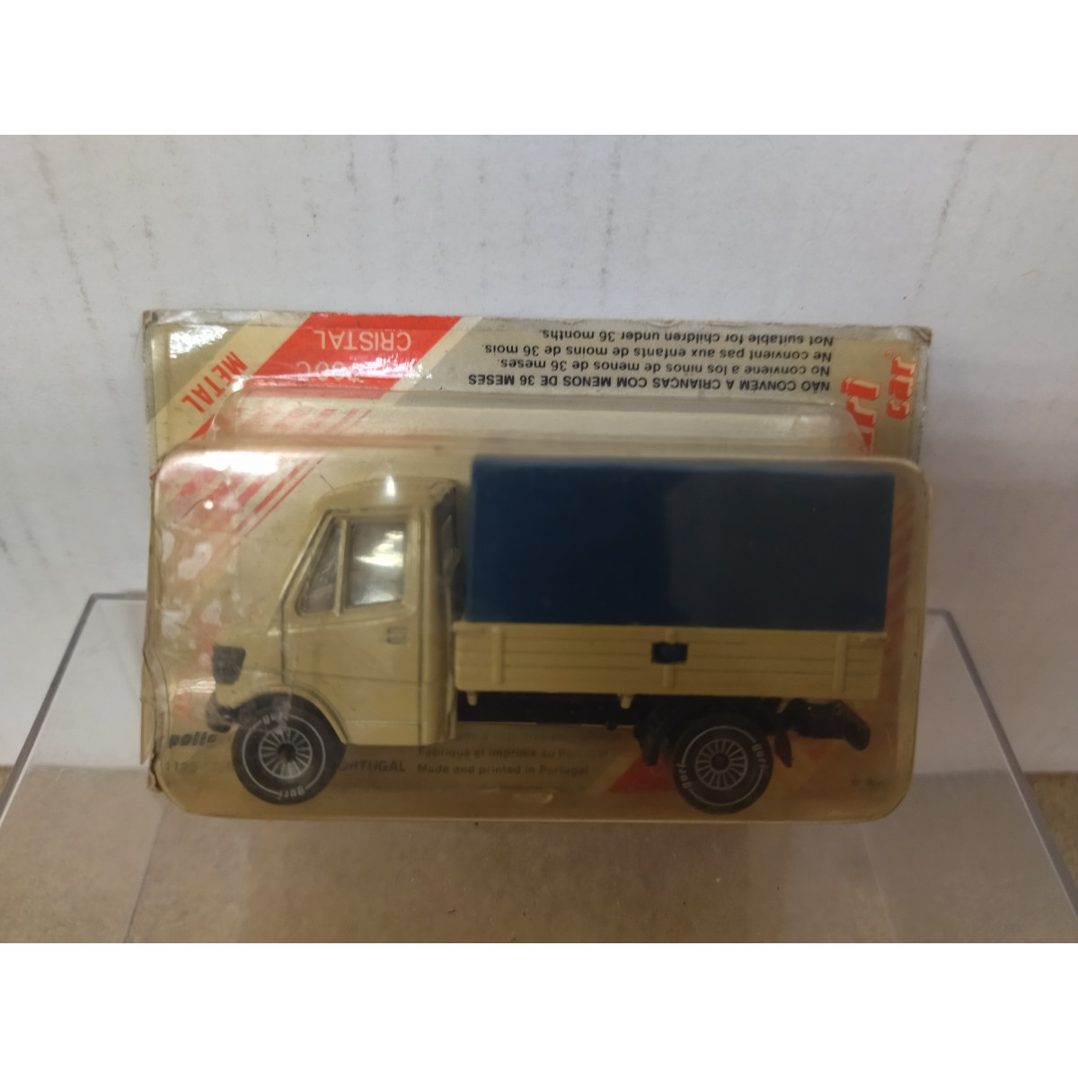 MERCEDES-BENZ TN/T1N 207D/307D BLUE 1:65 POLIGURI W/BOX - BCN STOCK CARS