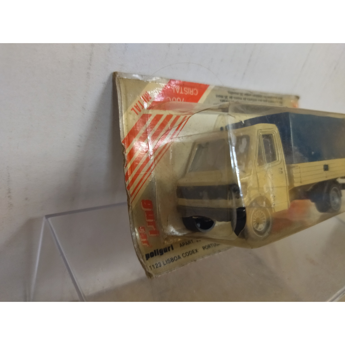 MERCEDES-BENZ TN/T1N 207D/307D BLUE 1:65 POLIGURI W/BOX - BCN STOCK CARS