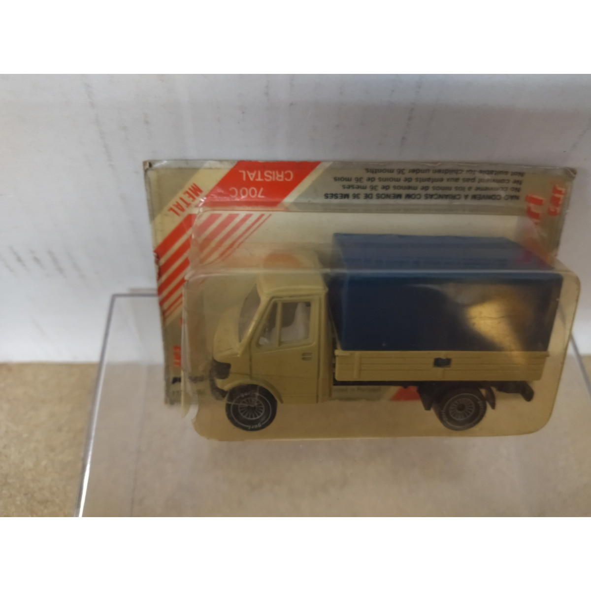 MERCEDES-BENZ TN/T1N 207D/307D BLUE 1:65 POLIGURI W/BOX - BCN STOCK CARS