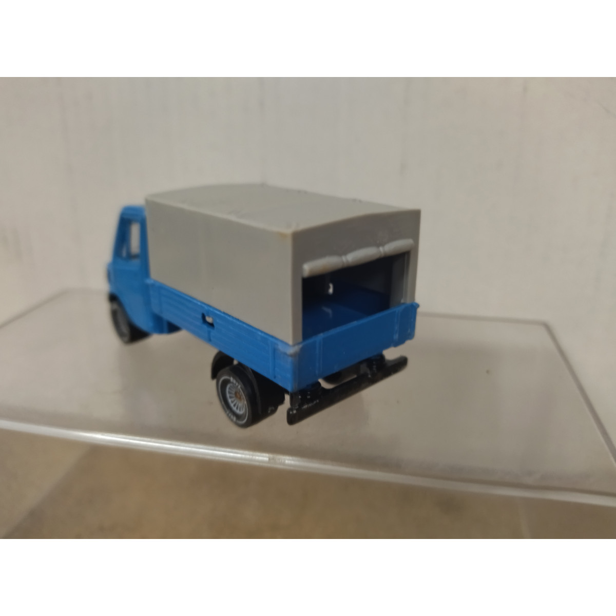 MERCEDES-BENZ TN/T1N 207D/307D BLUE 1:65 POLIGURI NO BOX - BCN STOCK CARS