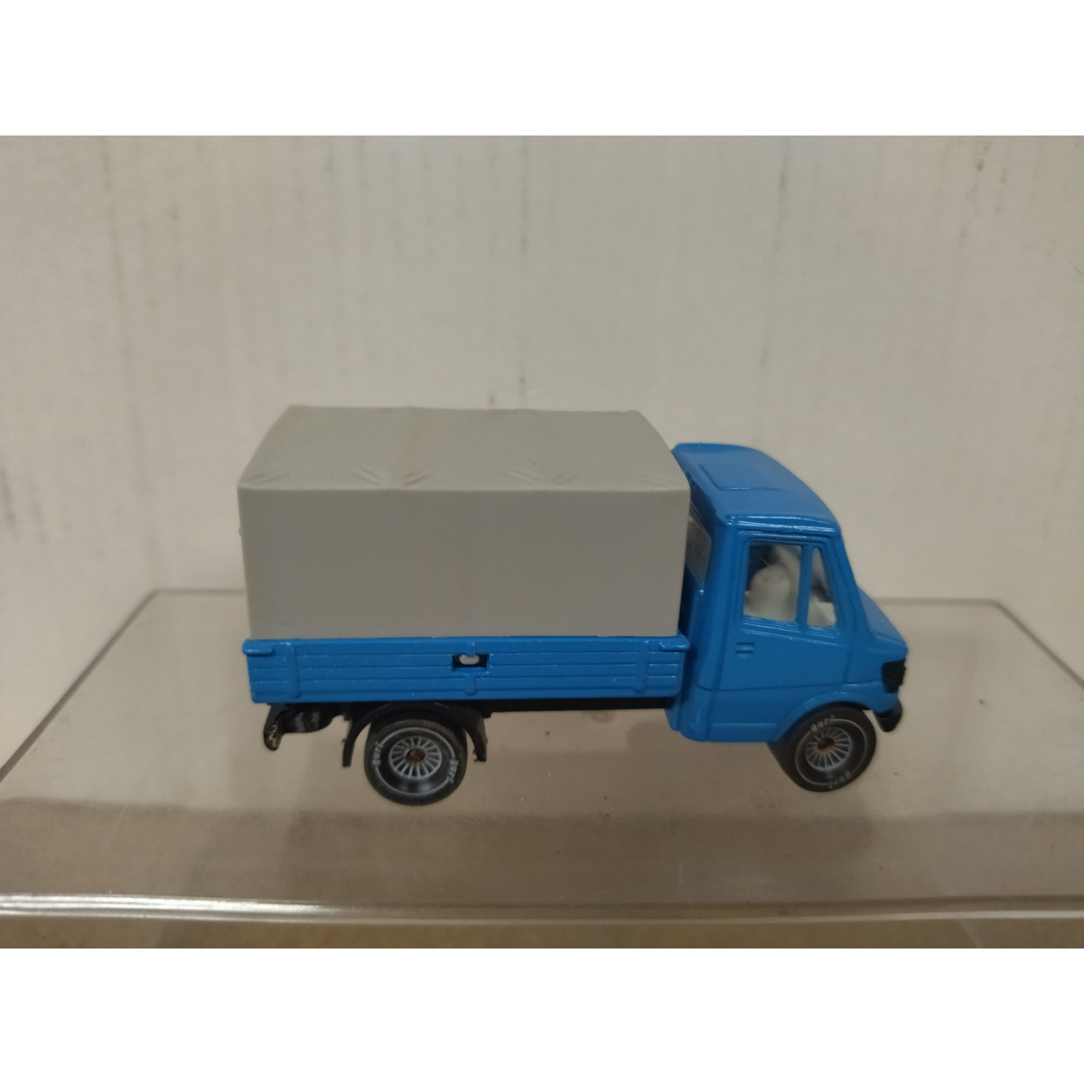 MERCEDES-BENZ TN/T1N 207D/307D BLUE 1:65 POLIGURI NO BOX - BCN STOCK CARS