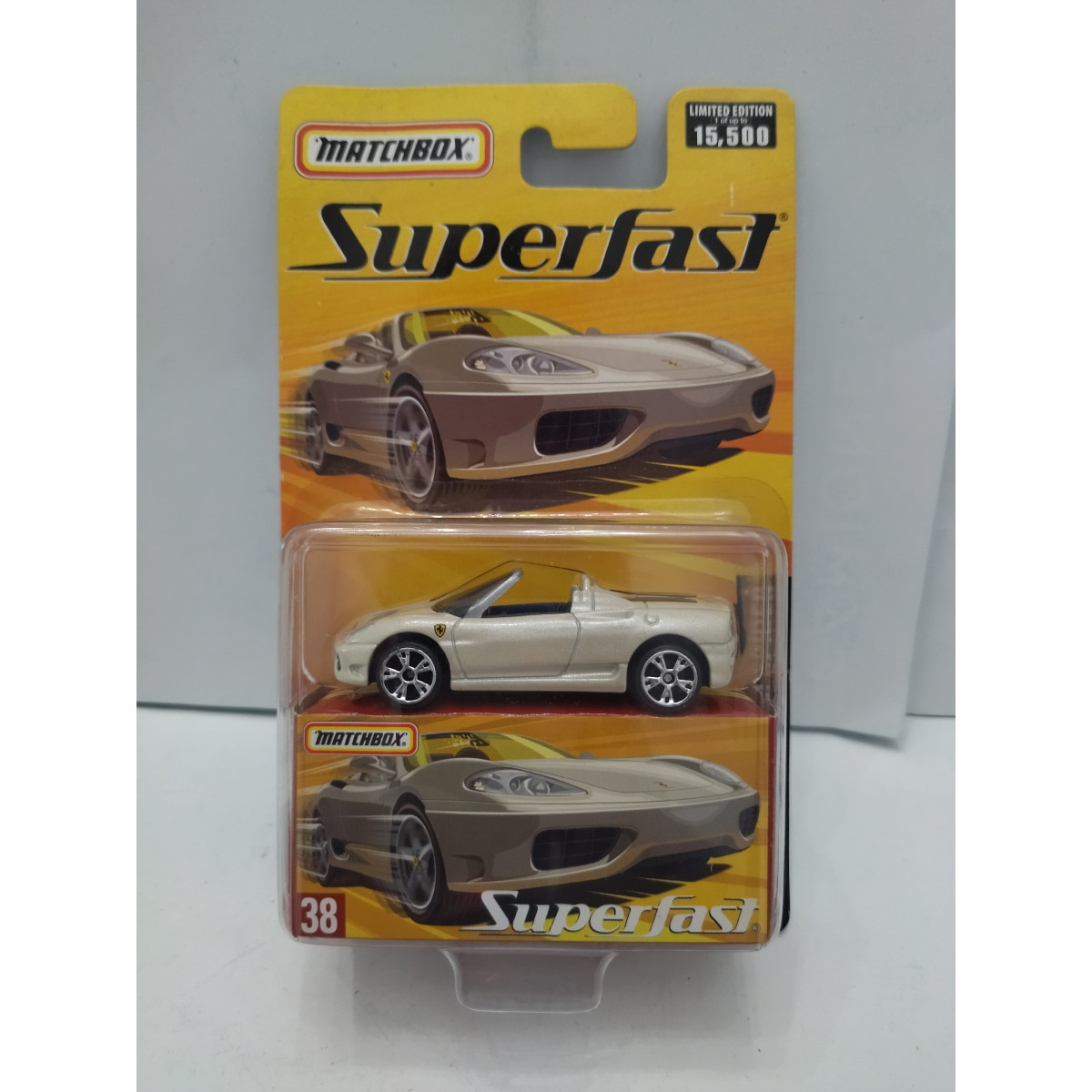 FERRARI 360 SPIDER SUPERFAST n38 1:64 MATCHBOX - BCN STOCK CARS