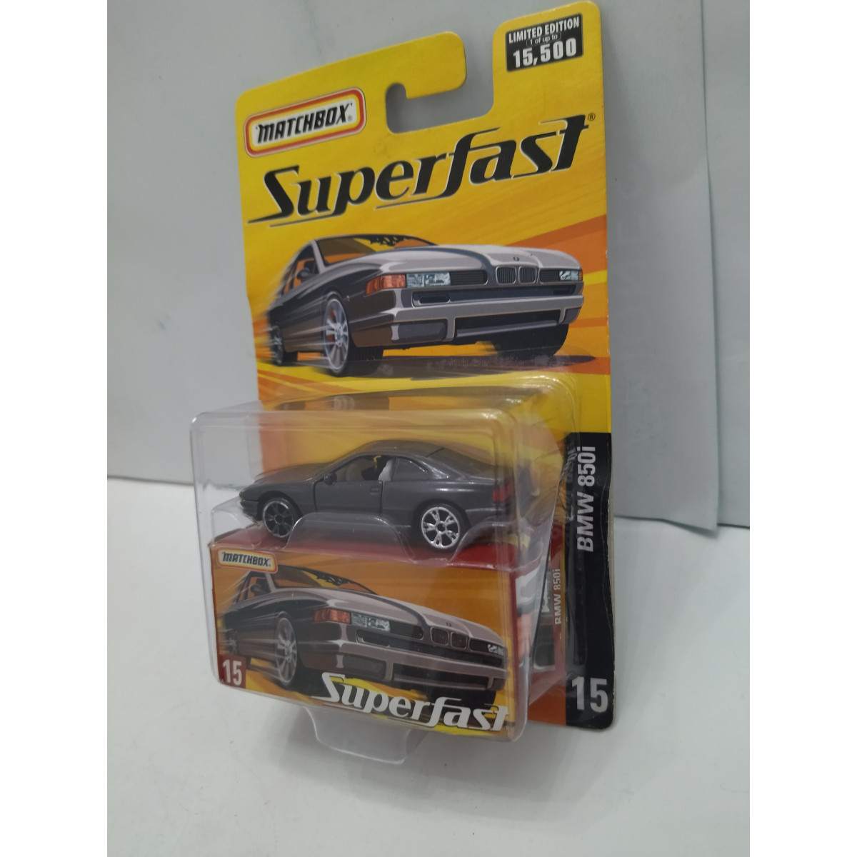 BMW E31 850i SUPERFAST n15 1:64 MATCHBOX - BCN STOCK CARS