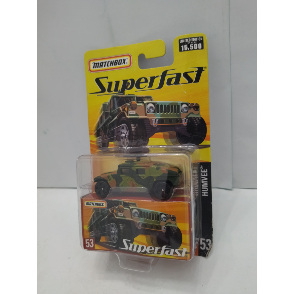 HUMVEE MILITARY SUPERFAST n53 1:64 MATCHBOX - BCN STOCK CARS