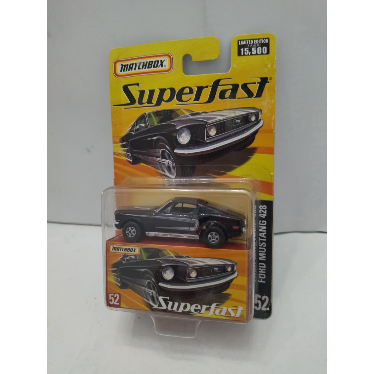 FORD MUSTANG 428 SUPERFAST n52 1:64 MATCHBOX - BCN STOCK CARS