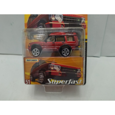 LAND ROVER DISCOVERY SUPERFAST n51 1:64 MATCHBOX - BCN STOCK CARS