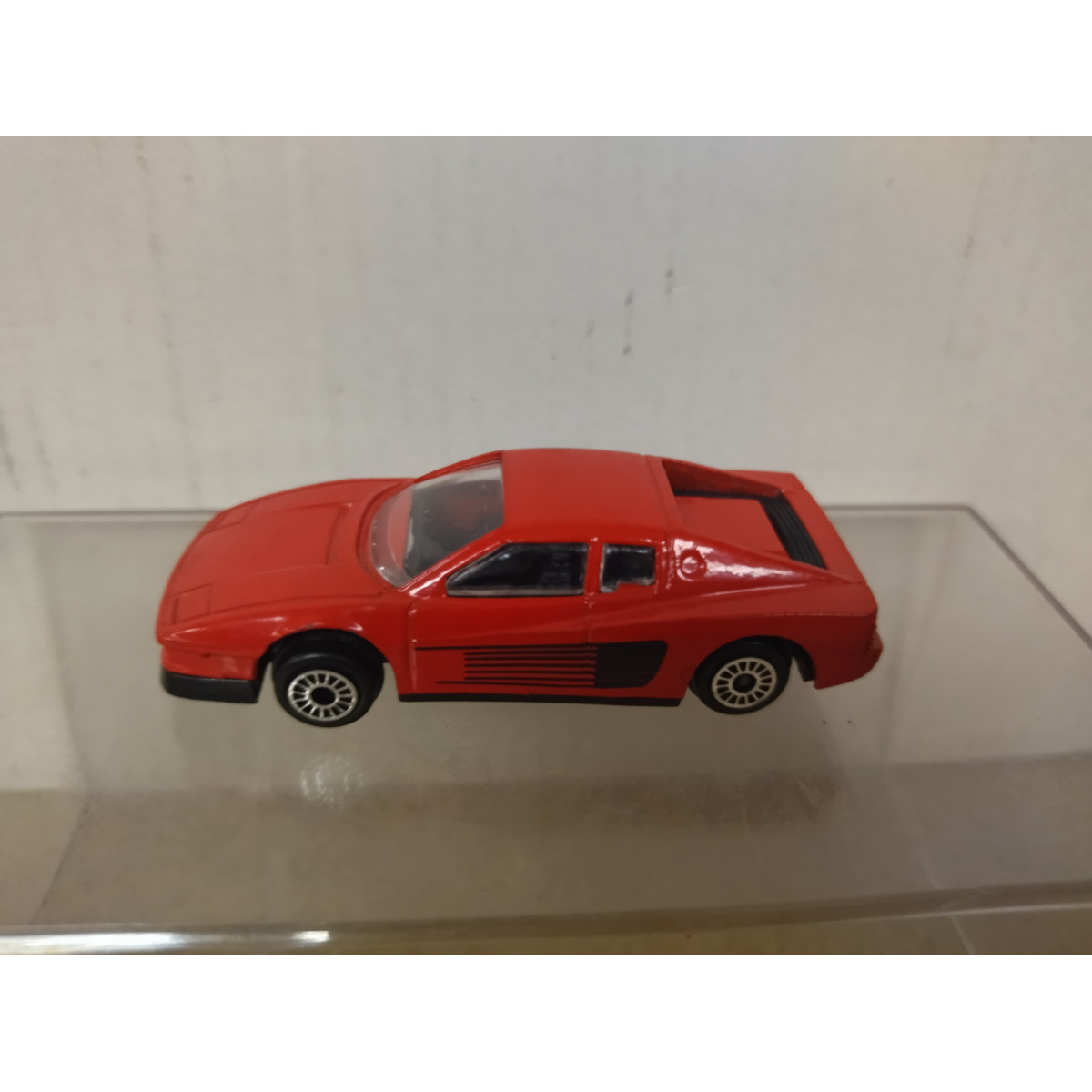 FERRARI TESTAROSSA D88 VINTAGE apx 1:64 ZEE TOYS/ZYLMEX - BCN STOCK CARS