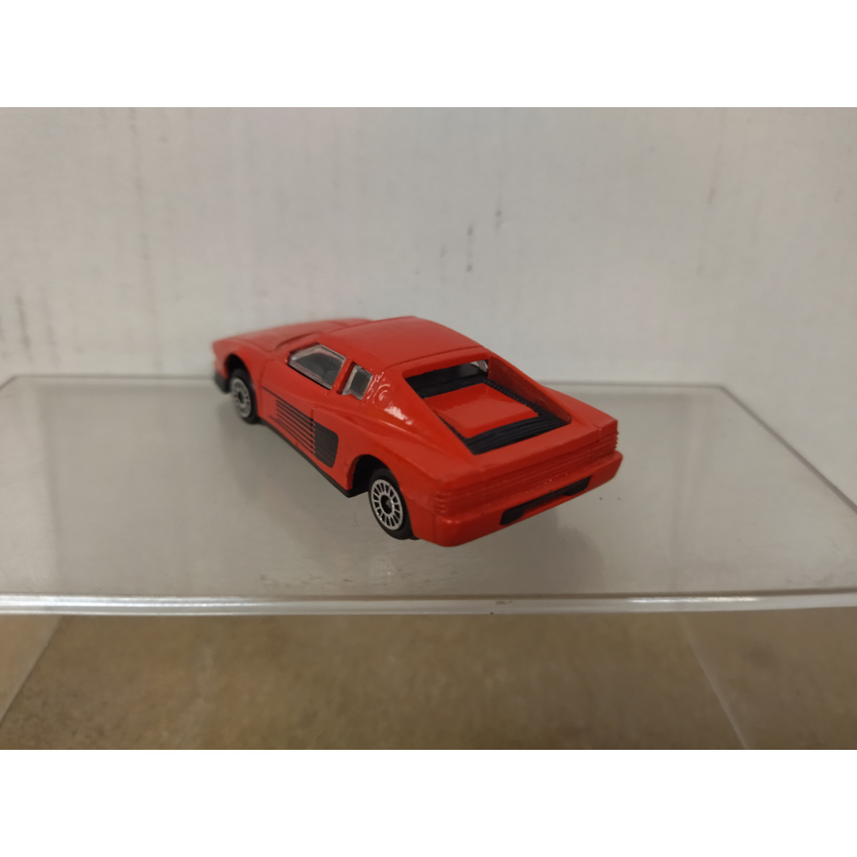 FERRARI TESTAROSSA D88 VINTAGE apx 1:64 ZEE TOYS/ZYLMEX - BCN STOCK CARS