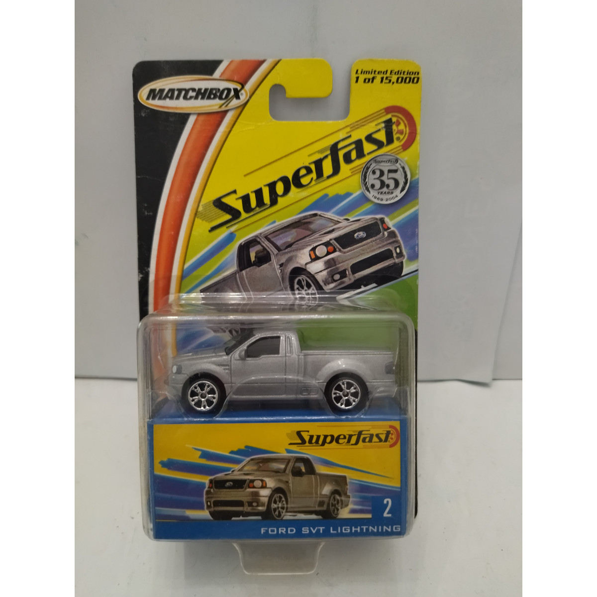 FORD SVT LIGHTNING 35th ANNIVERSARY SUPERFAST 2 1:64 MATCHBOX - BCN ...