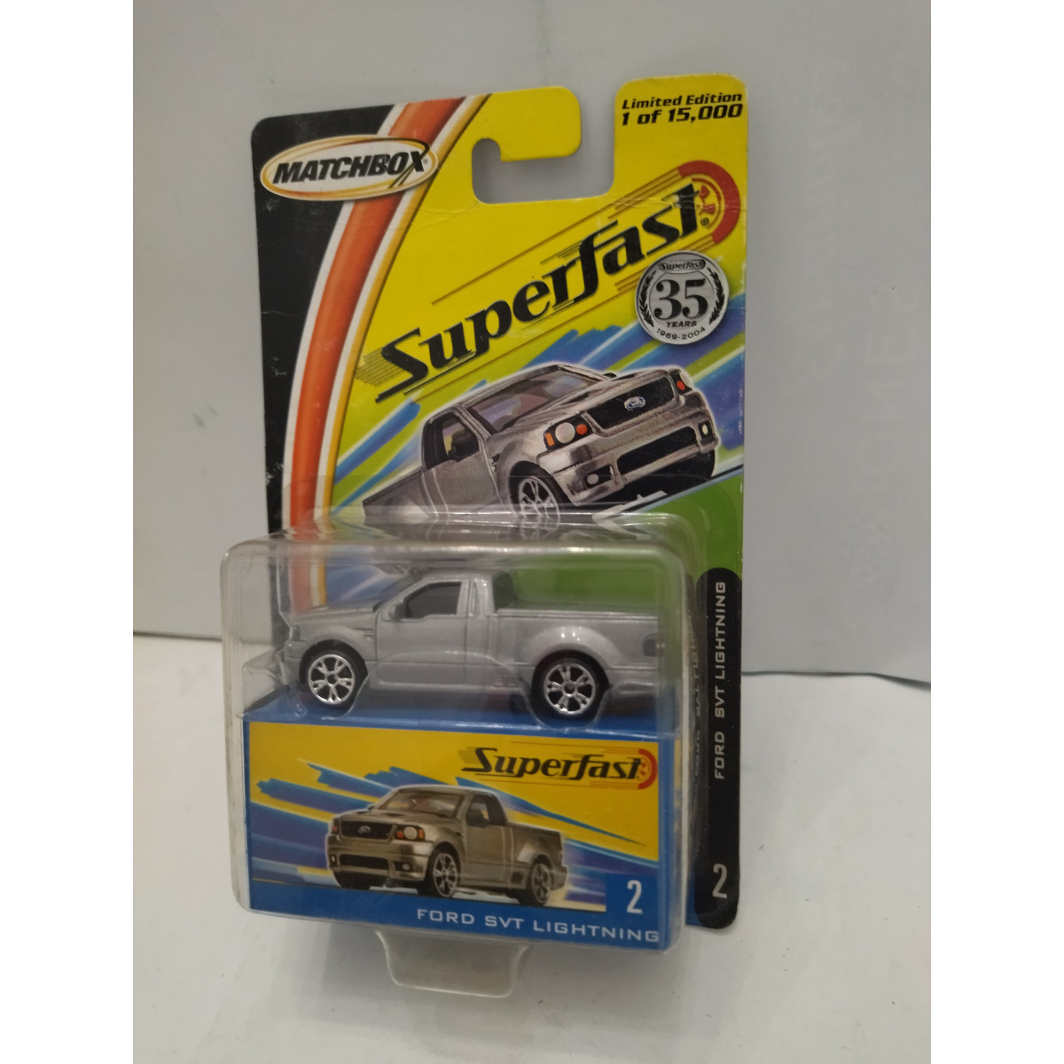 FORD SVT LIGHTNING 35th ANNIVERSARY SUPERFAST 2 1:64 MATCHBOX - BCN ...