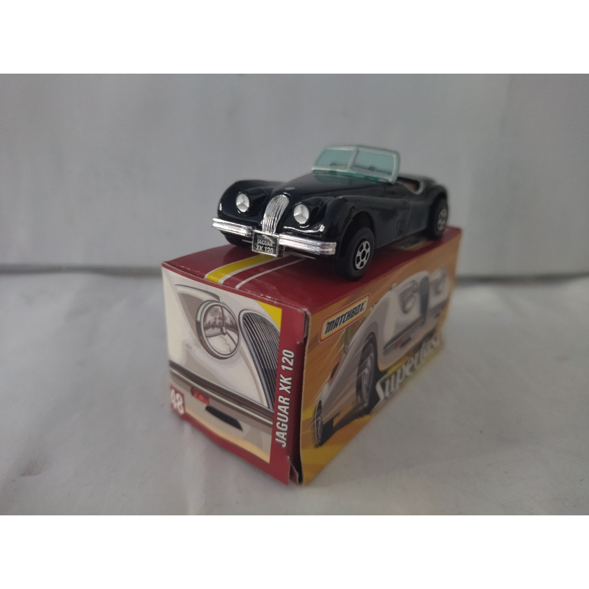JAGUAR XK120 SUPERFAST n48 1:64 MATCHBOX OPEN BOX/CAJA ABIERTA - BCN ...