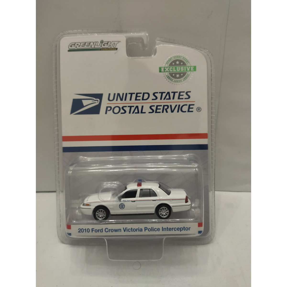 FORD CROWN VICTORIA POLICE INTERCEPTOR 2010 US POSTAL SERVICE 1:64 ...