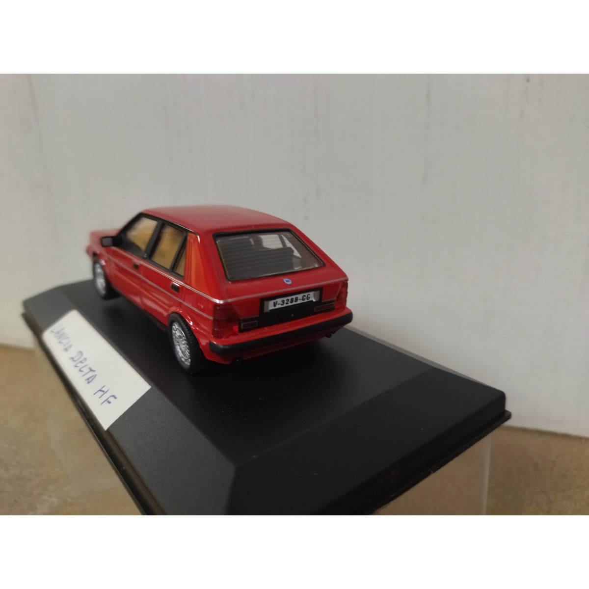 LANCIA DELTA 1987 HF 4WD INTEGRALE RED 1:43 ALTAYA IXO CAJA NO ORIGINAL ...