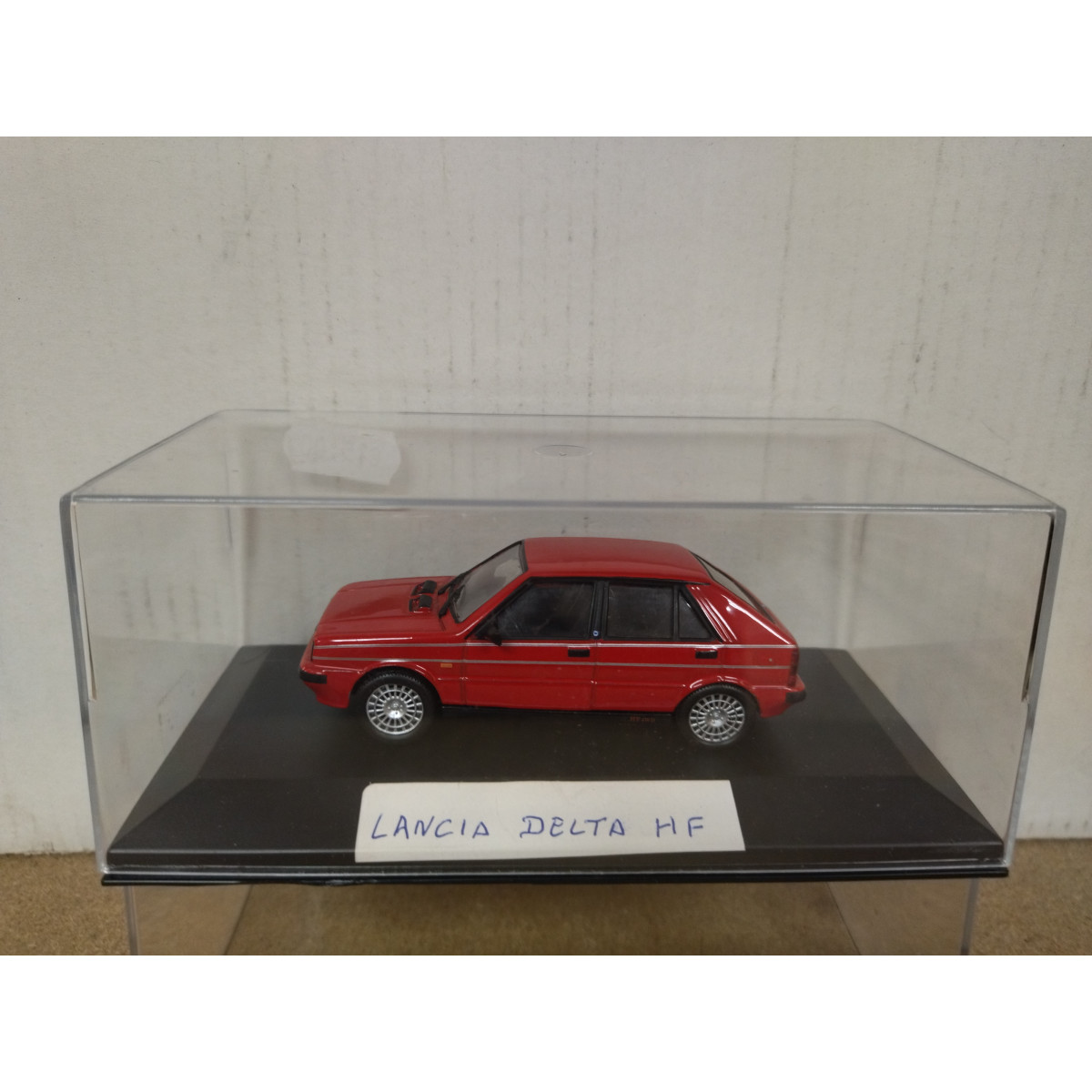 LANCIA DELTA 1987 HF 4WD INTEGRALE RED 1:43 ALTAYA IXO CAJA NO ORIGINAL ...