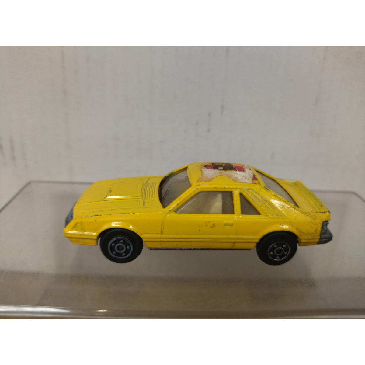 RENAULT FUEGO YELLOW apx 1:64 NOREV MINI JET NO BOX - BCN STOCK CARS