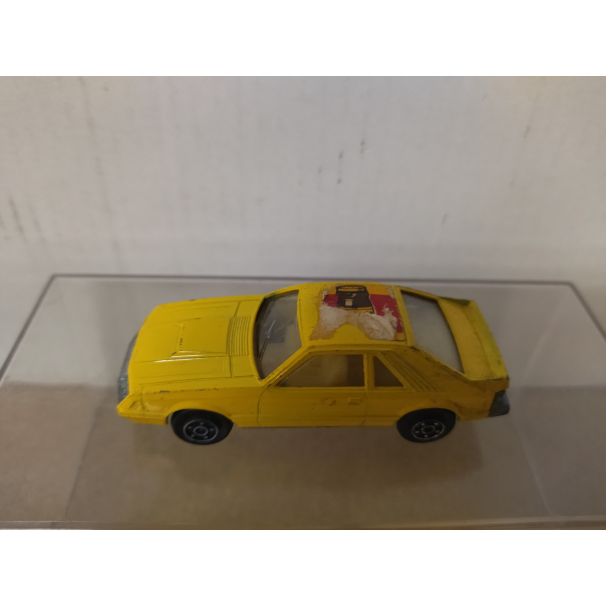 RENAULT FUEGO YELLOW apx 1:64 NOREV MINI JET NO BOX - BCN STOCK CARS
