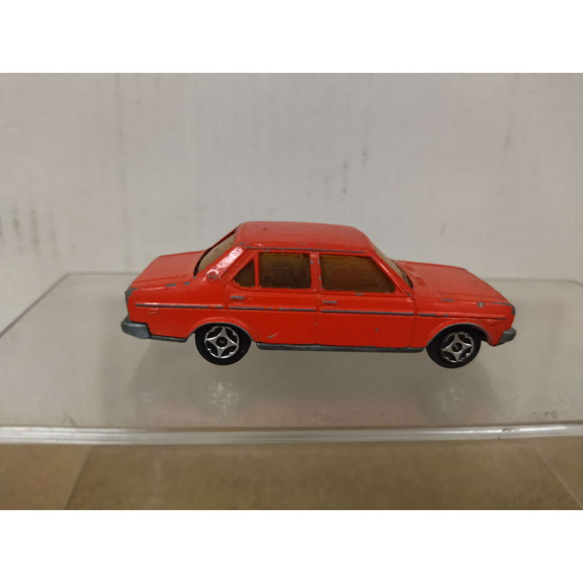 FIAT 131 S RED apx 1:64 NOREV MINI JET NO BOX - BCN STOCK CARS