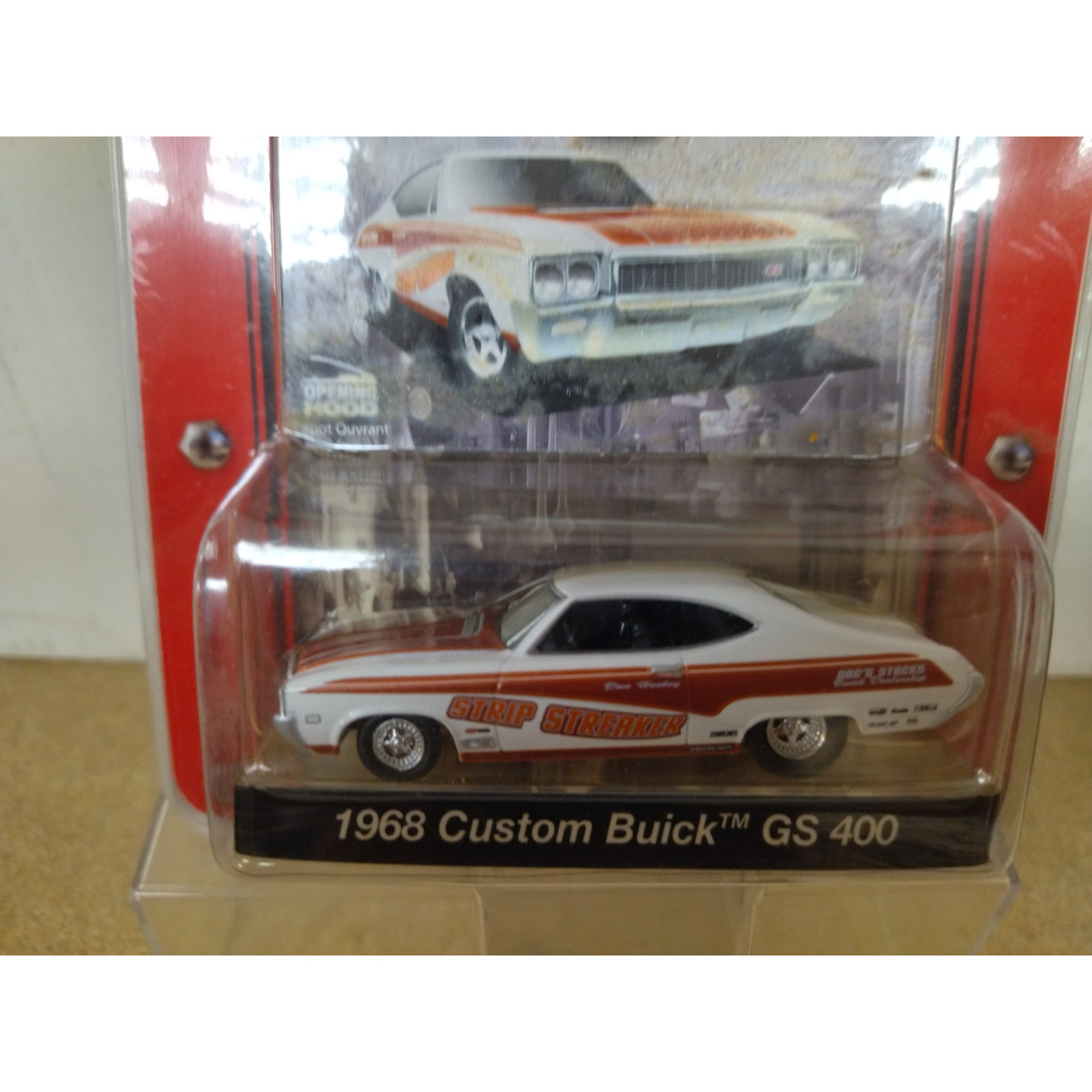 BUICK GS 400 1968 CUSTOM GARAGE 1:64 GREENLIGHT - BCN STOCK CARS