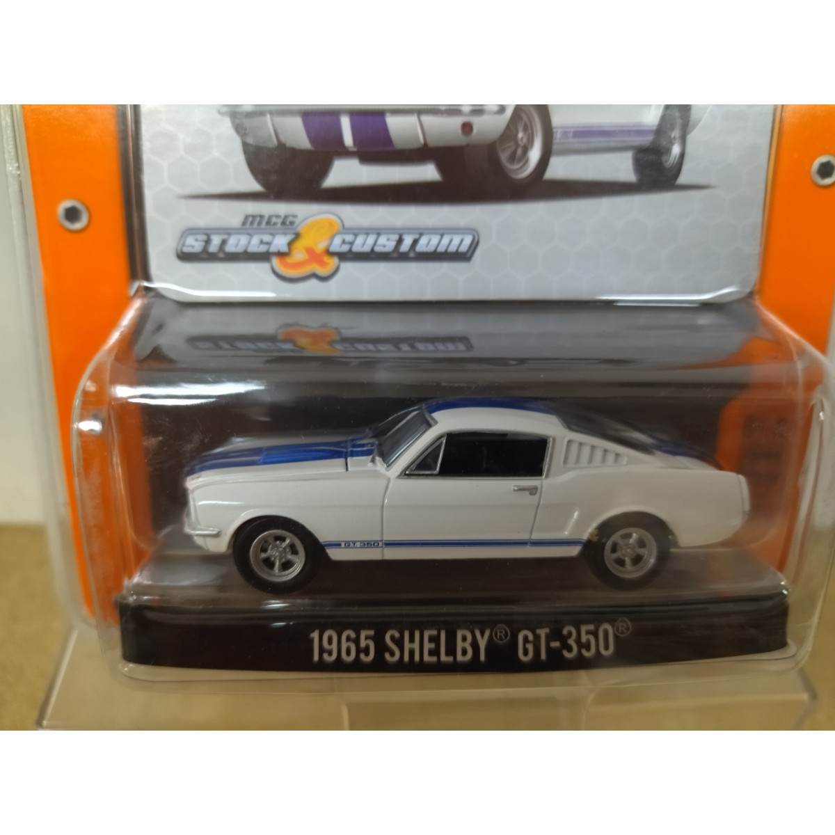 SHELBY GT-350 1965 GARAGE 1:64 GREENLIGHT - BCN STOCK CARS