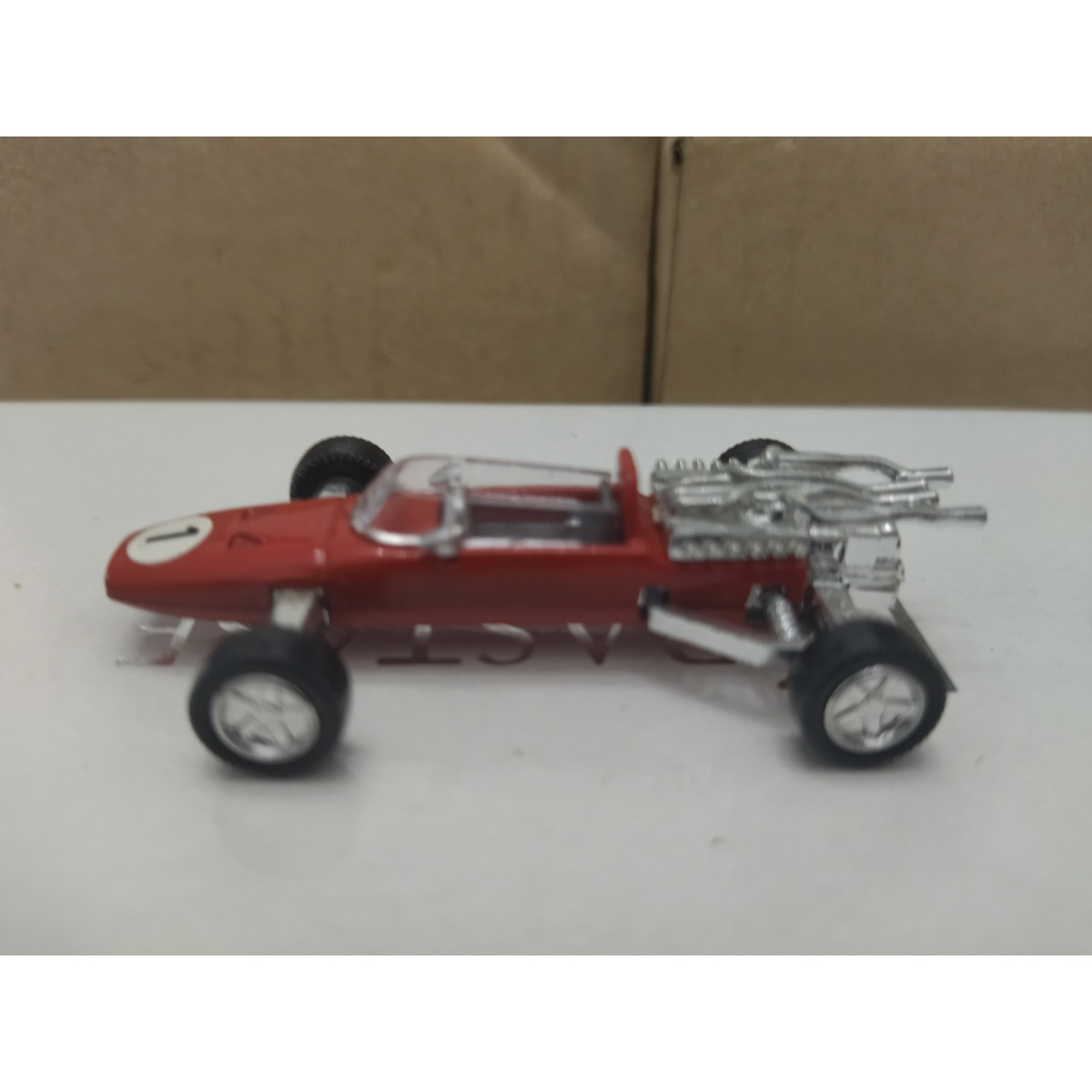 FERRARI FORMULA 2 RED 1:66/apx 1:64 SCHUCO 306840 VINTAGE GERMANY NO ...