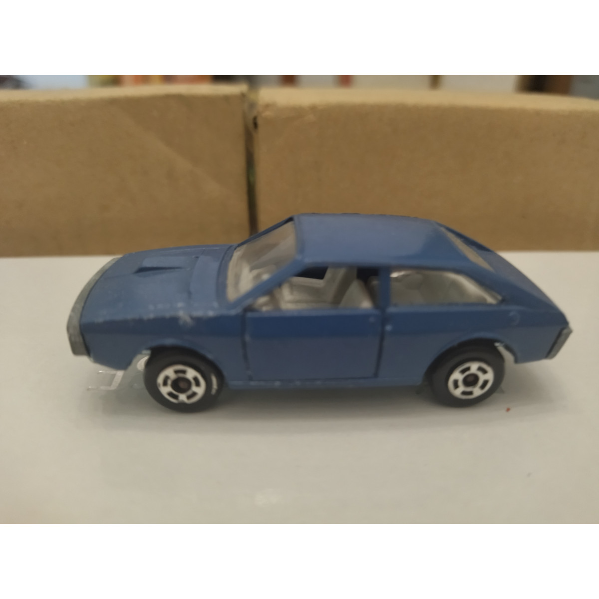 RENAULT 15 TL BLUE apx 1:64 POLISTIL RJ26 NO BOX/VINTAGE MADE ITALY ...
