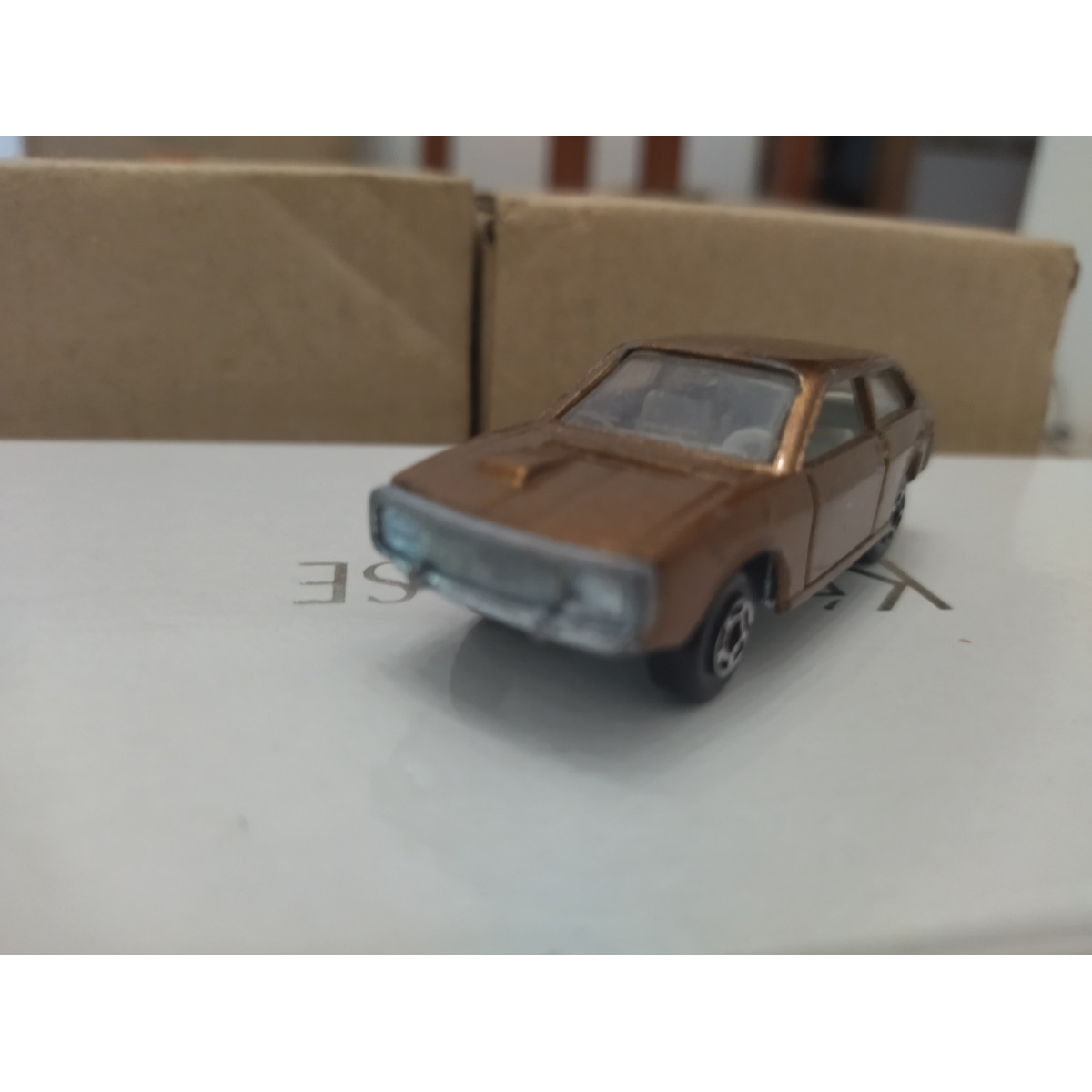RENAULT 15 TL GOLD apx 1:64 POLISTIL RJ26 NO BOX/VINTAGE MADE ITALY ...