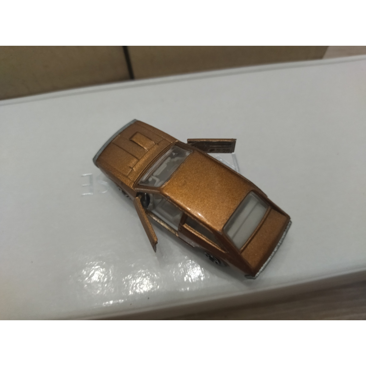 RENAULT 15 TL GOLD apx 1:64 POLISTIL RJ26 NO BOX/VINTAGE MADE ITALY ...