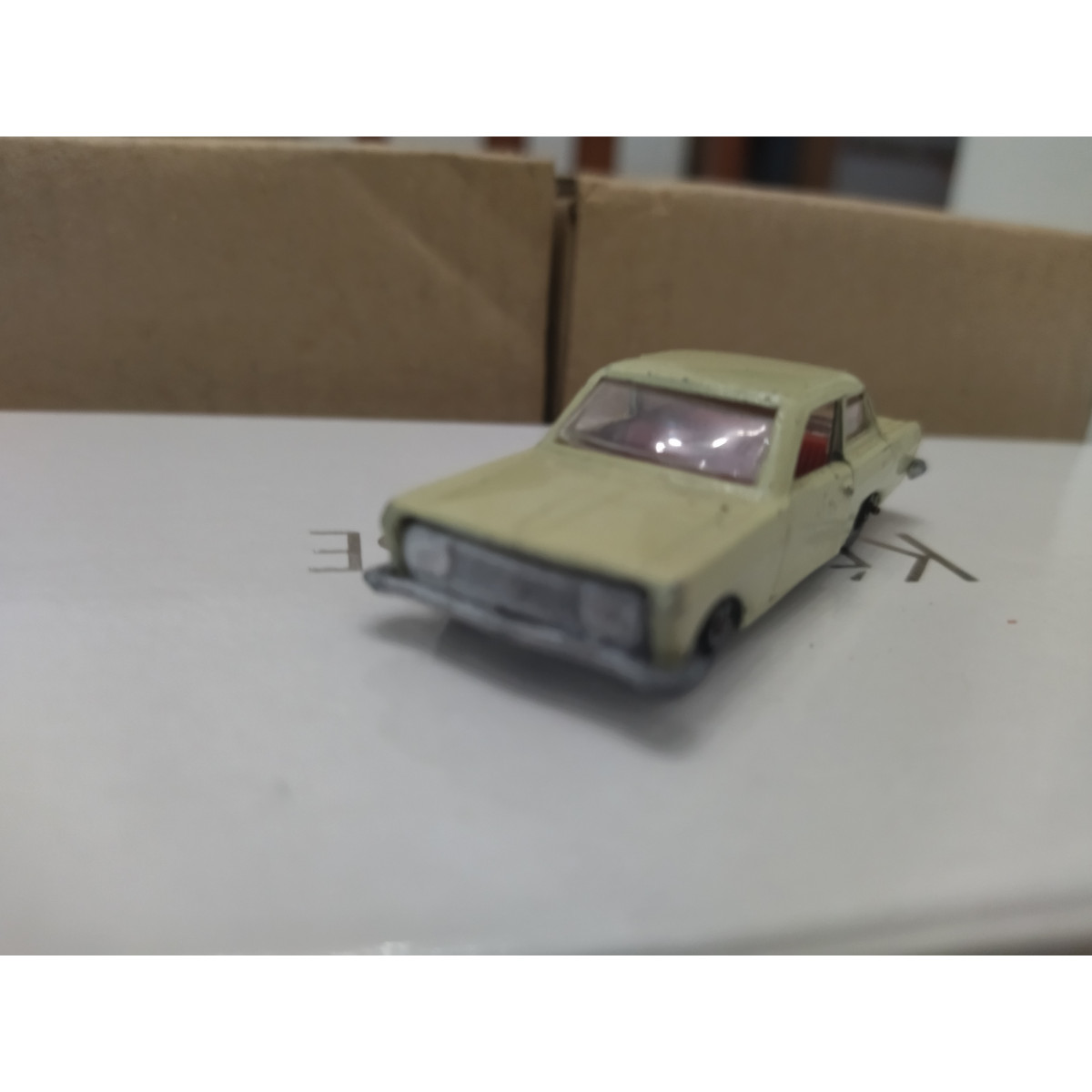 OPEL REKORD B WHITE 1:66/apx 1:64 EFSI 405 HOLLAND NO BOX - BCN STOCK CARS