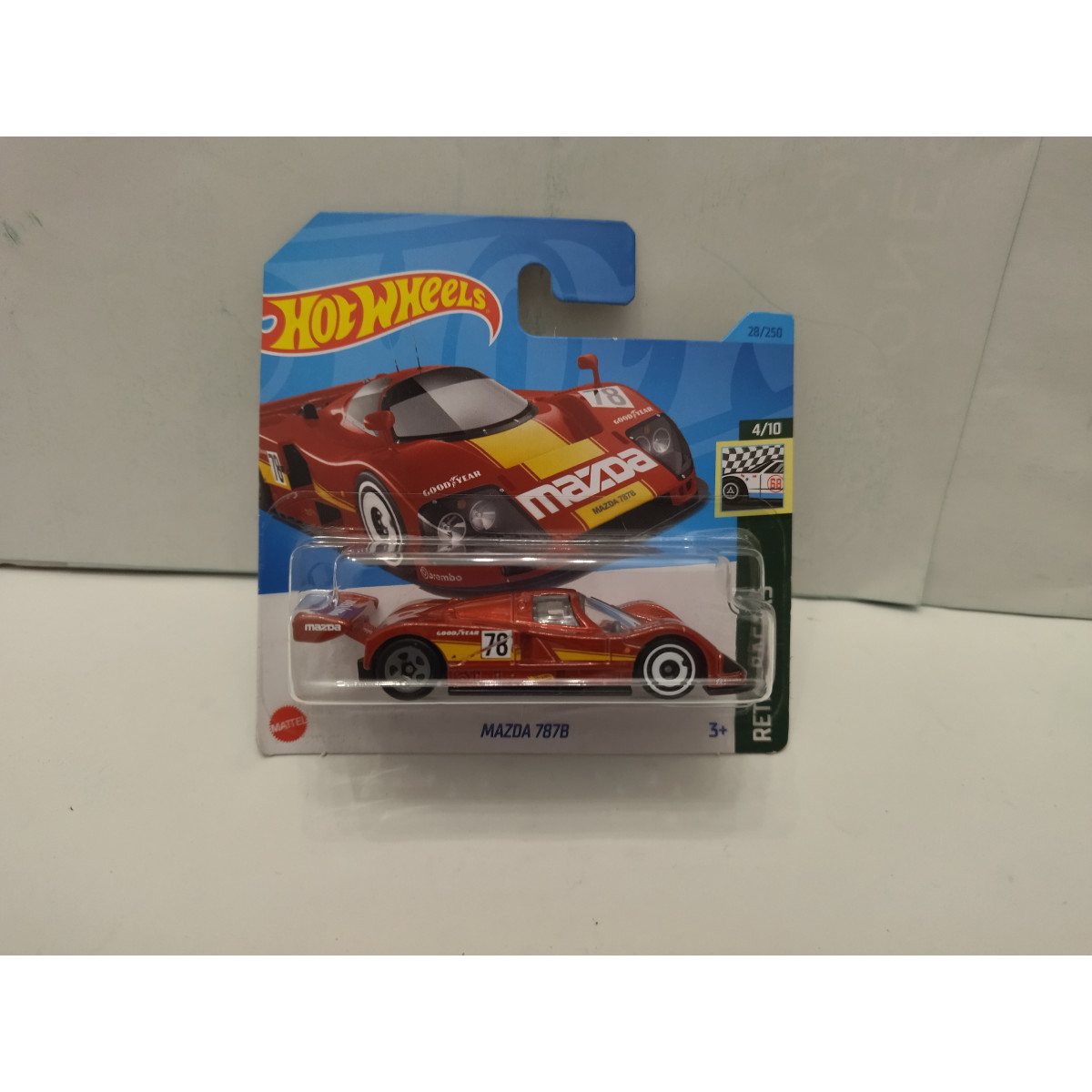MAZDA 787B GOOD YEAR RED n78 4/10 RETRO RACERS 1:64 HOT WHEELS - BCN ...