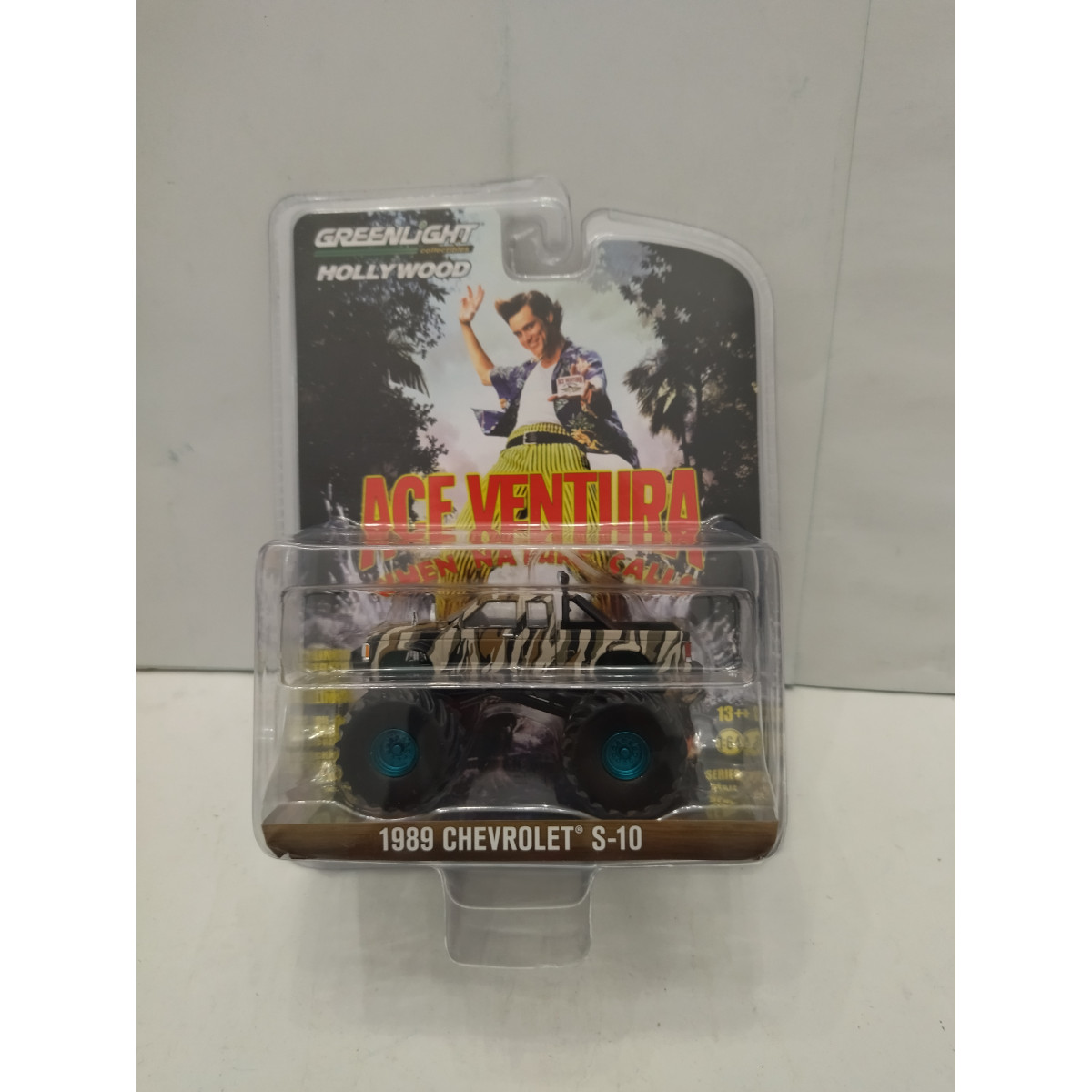 CHEVROLET S-10 1989 4X4 ACE VENTURA GREENMACHINE 1:64 GREENLIGHT - BCN ...