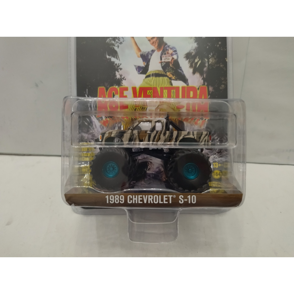 CHEVROLET S-10 1989 4X4 ACE VENTURA GREENMACHINE 1:64 GREENLIGHT - BCN ...