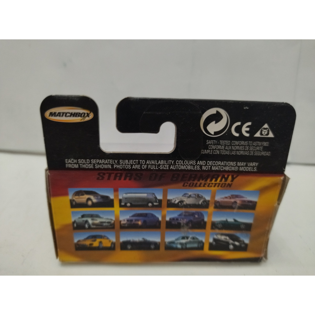 VOLKSWAGEN T1 TRANSPORTER STARS OF GERMANY 1:64 MATCHBOX BOX USADA/V ...