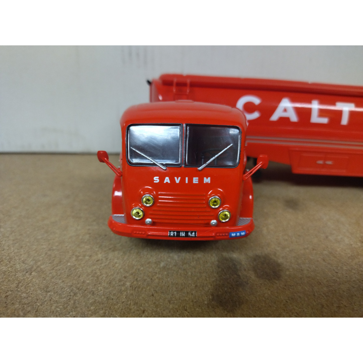 SAVIEM TANCARVILLE 1959-67 CALTEX CAMION/TRUCK/TRAILER 1:43 ALTAYA IXO ...