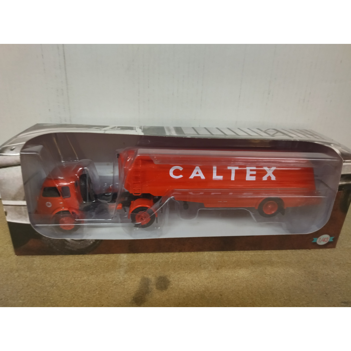 SAVIEM TANCARVILLE 1959-67 CALTEX CAMION/TRUCK/TRAILER 1:43 ALTAYA IXO ...