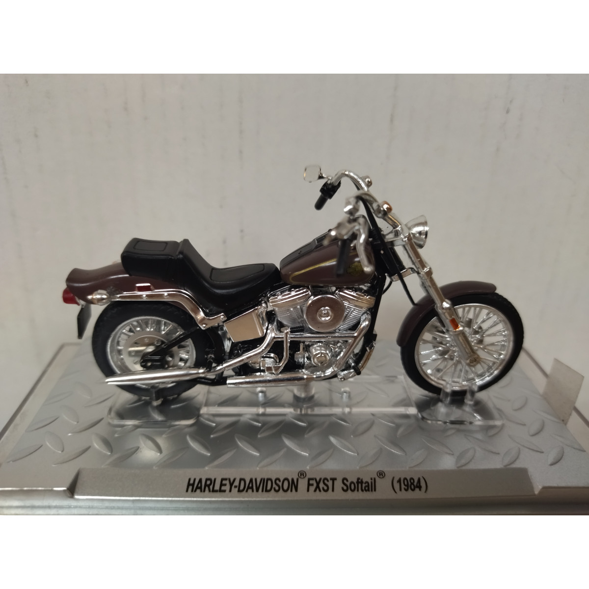HARLEY-DAVIDSON 1984 FXST SOFTAIL MOTO/BIKE 1:24 ALTAYA IXO - BCN STOCK ...