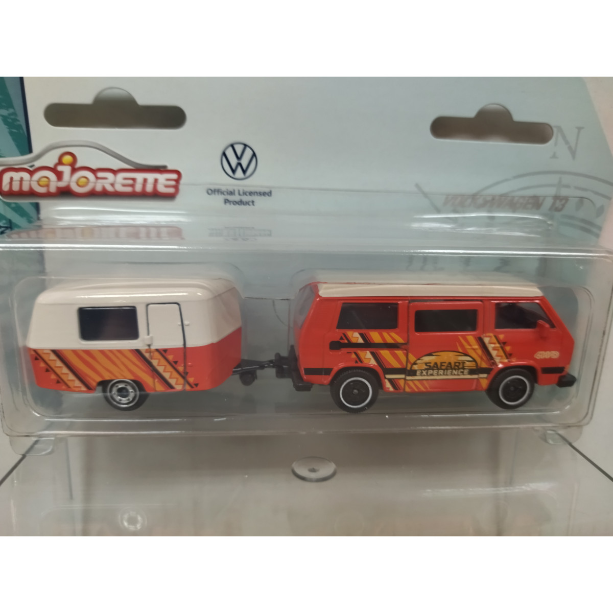 VOLKSWAGEN T3 + CARAVANA/ROULOTTE SAFARI EXPERIENCE 1:62/ apx 1:64 ...