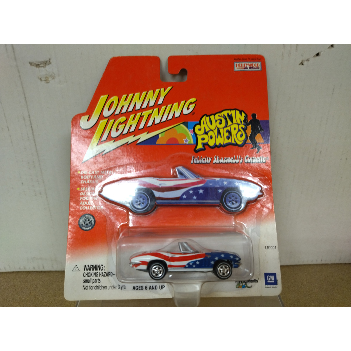 CHEVROLET CORVETTE FELICITY AUSTIN POWERS HOLLYWOOD 1:64 JOHNNY ...