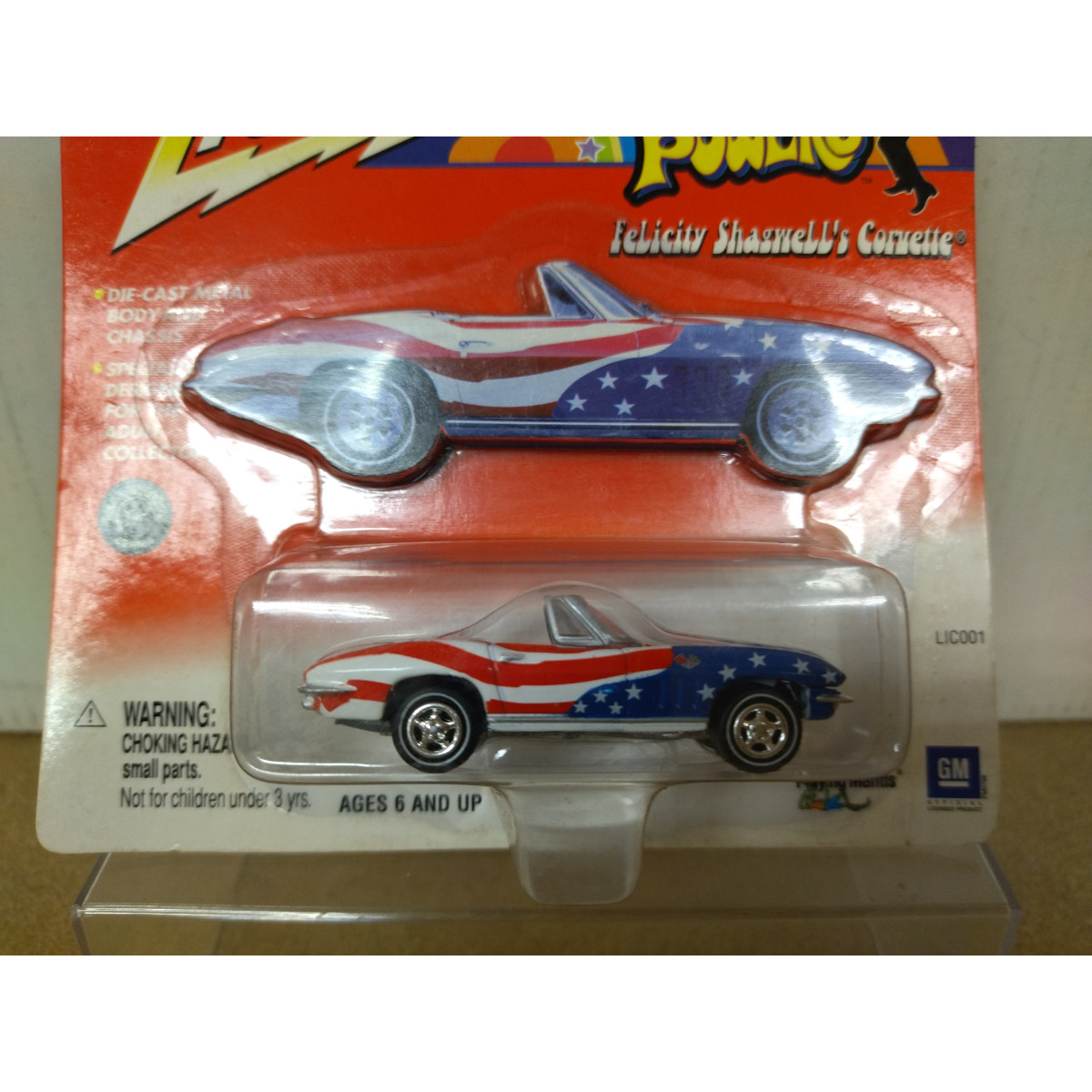 CHEVROLET CORVETTE FELICITY AUSTIN POWERS HOLLYWOOD 1:64 JOHNNY ...