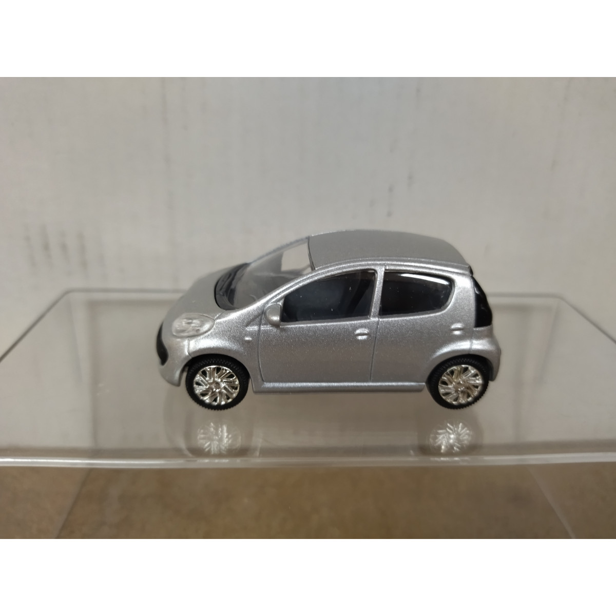 CITROEN C1 SILVER apx 1:64 NOREV 3 INCHES (7,5cm) - BCN STOCK CARS