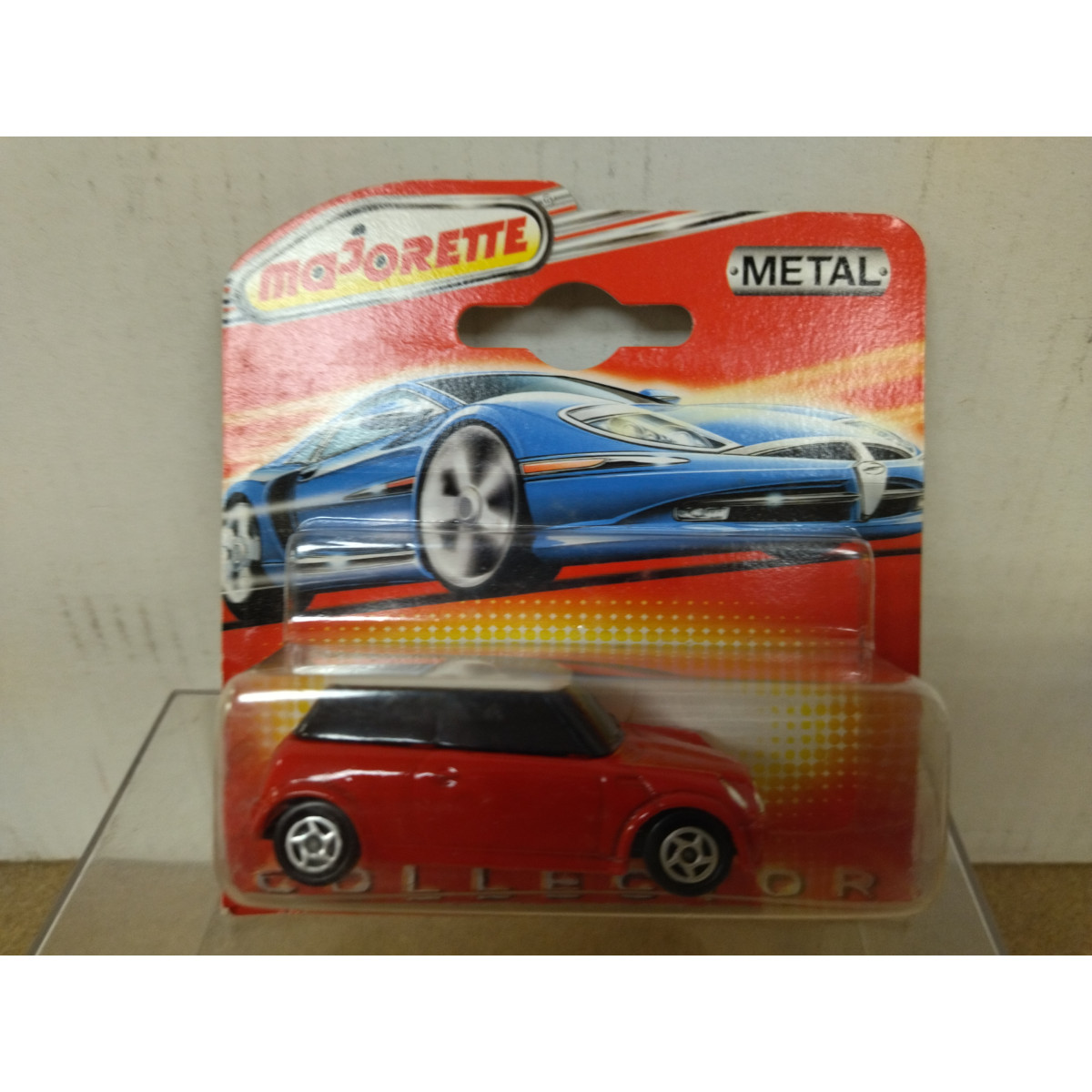 MINI ONE RED/WHITE CAR STREET CARS 1:55/ apx 1:64 MAJORETTE 294C - BCN ...