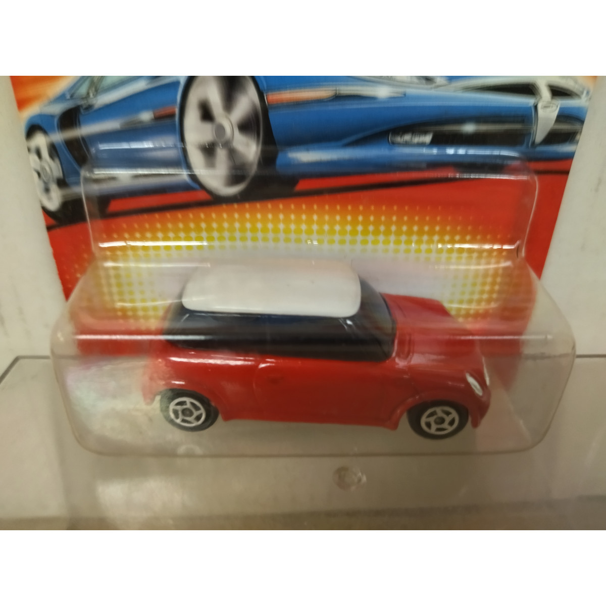 MINI ONE RED/WHITE CAR STREET CARS 1:55/ apx 1:64 MAJORETTE 294C - BCN ...