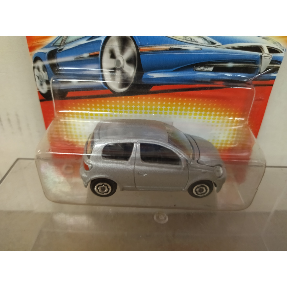 TOYOTA YARIS 1-GEN SILVER 1:59/apx 1:64 MAJORETTE 254B NEW BOX - BCN ...