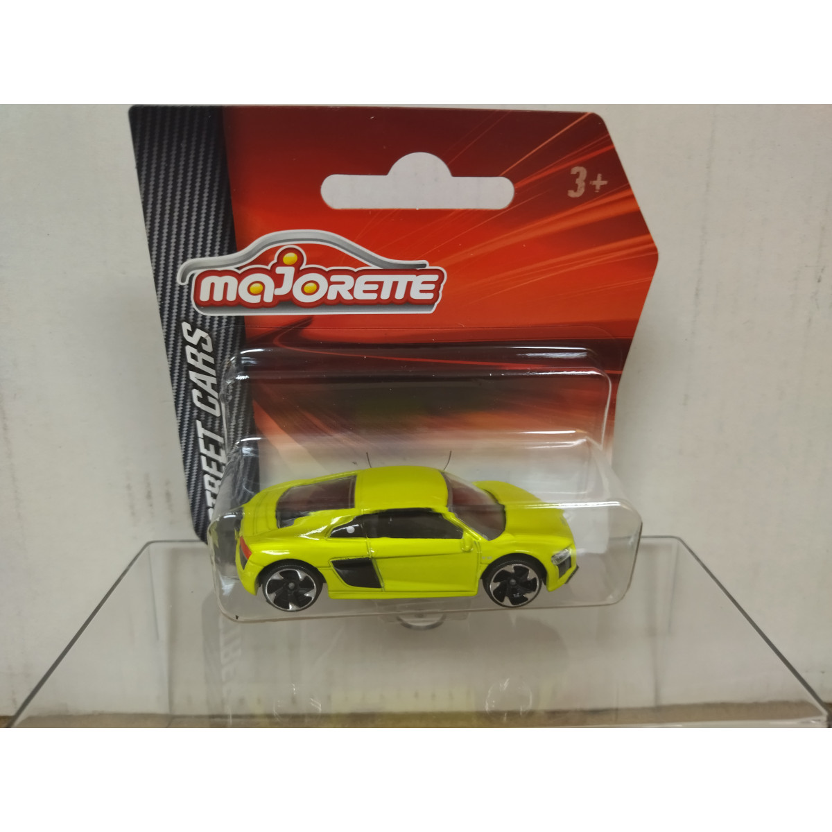 AUDI R8 MK2 COUPE LIME GREEN STREET CARS 1:58/apx 1:64 MAJORETTE 237F ...