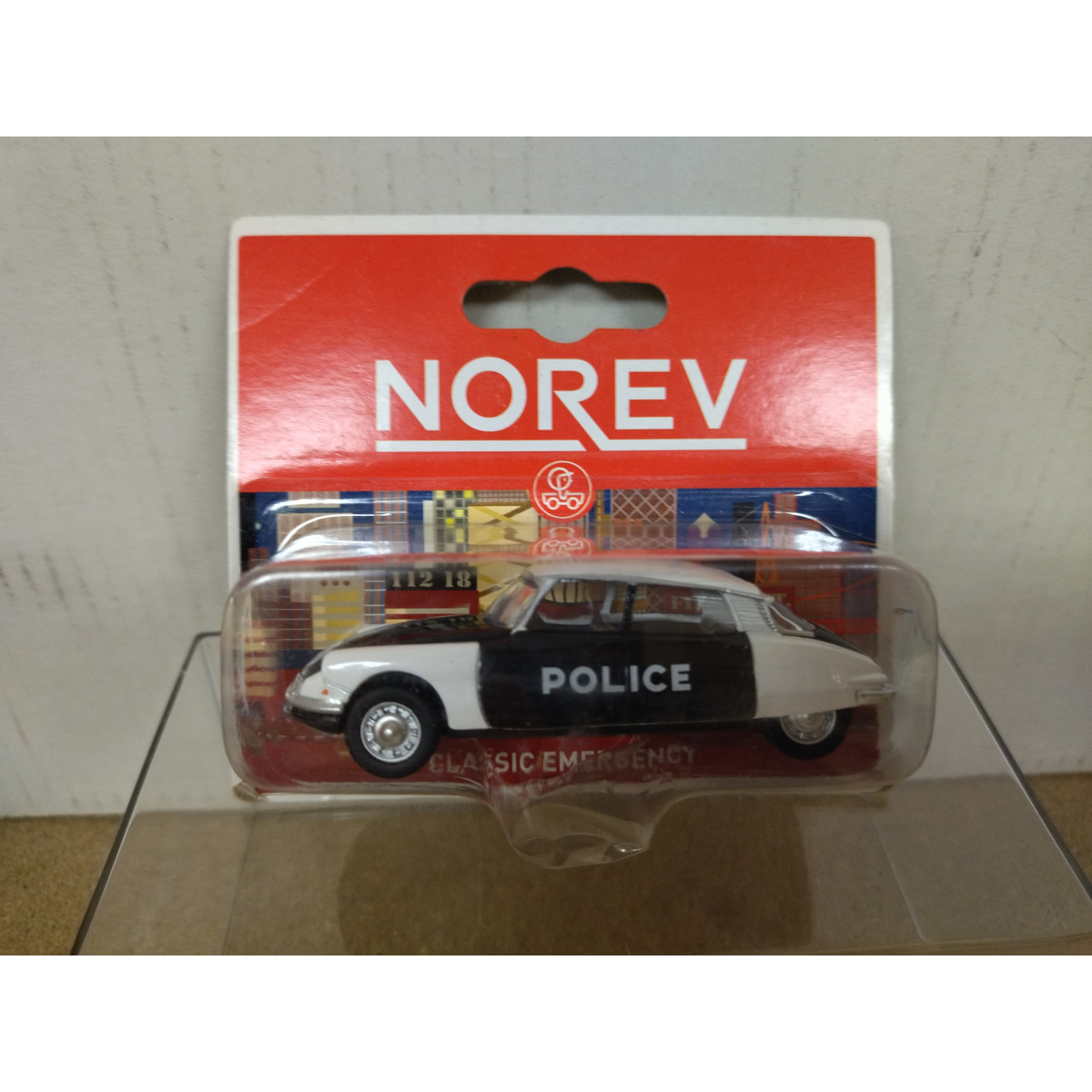 CITROEN DS 19 POLICE PIE BLISTER apx 1:64 NOREV 3 INCHES (7,5cm) - BCN ...