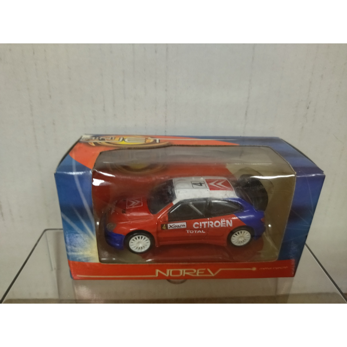 CITROEN XSARA WRC n4 RALLY MINIJET apx 1:64 NOREV 3 INCHES (7,5cm ...