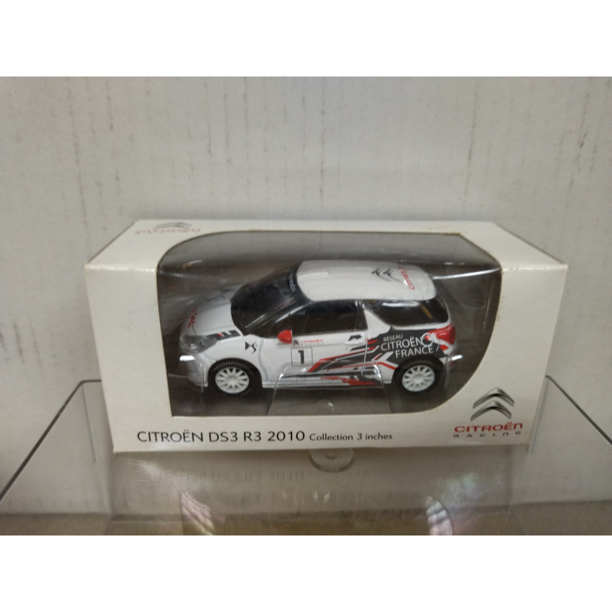 CITROEN DS3 R3 2010 RALLY apx 1:64 NOREV 3 INCHES (7,5cm) - BCN STOCK CARS