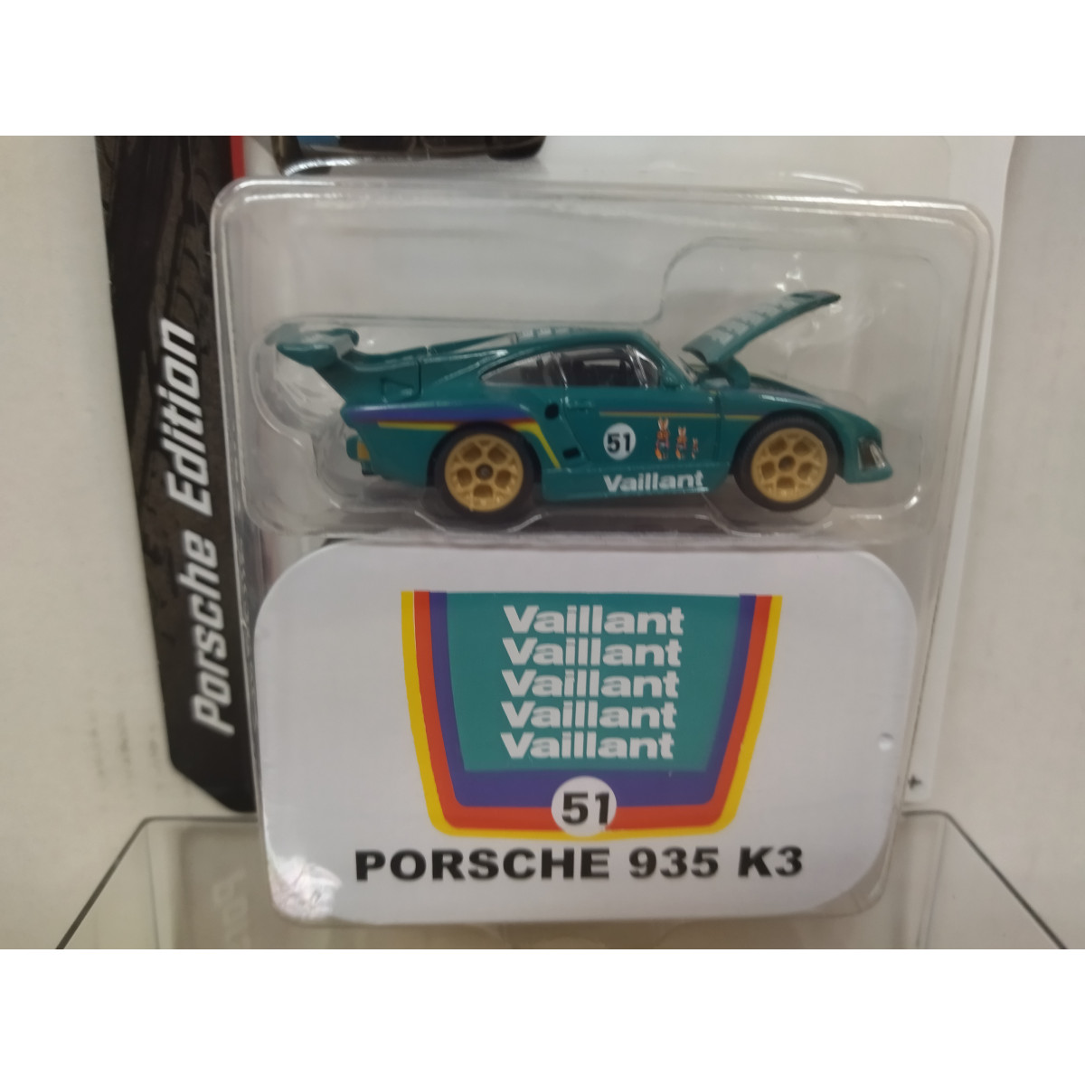 PORSCHE 935 K3 VAILLANT + METAL BOX PORSCHE EDITION 1:64 MAJORETTE ...